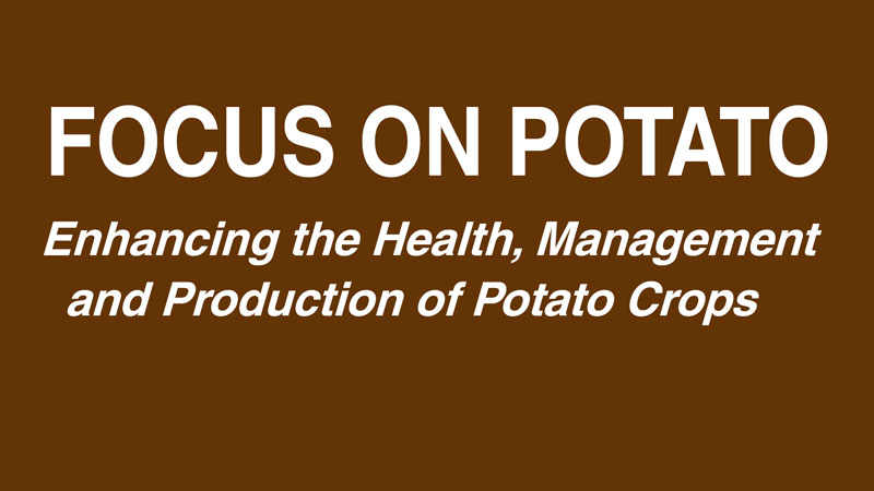 Focus on Potato Webcasts Available Now - Potato Country