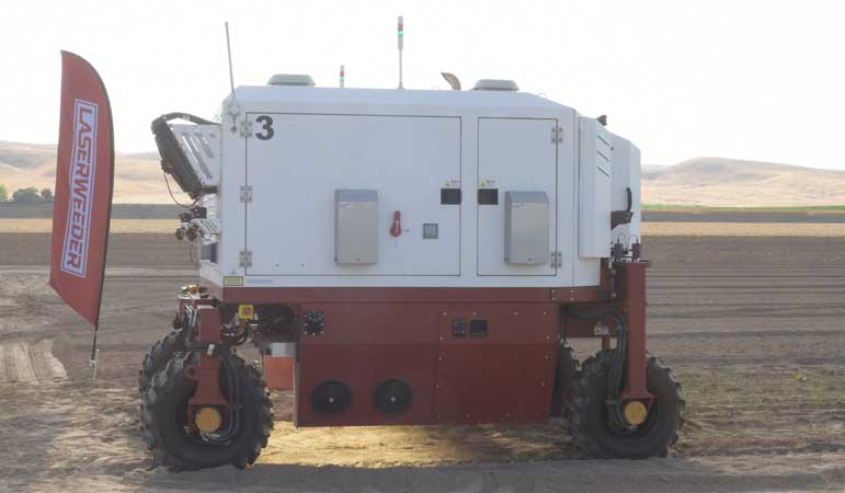 Carbon Robotic’s LaserWeeder Named Best AI Solution - Potato Country