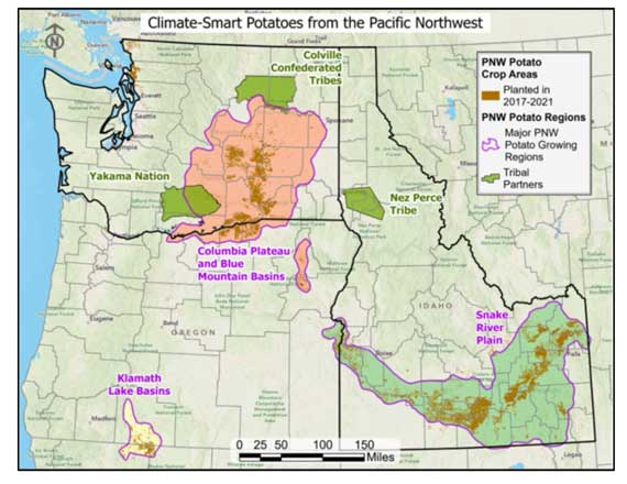 Funds Available in PNW For Growing Climate-Smart Potatoes - Potato Country